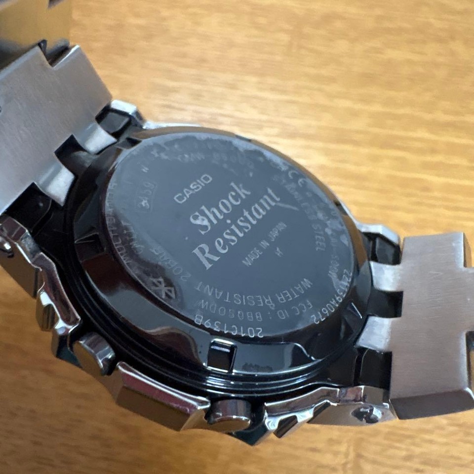 Casio G-Shock GMW-B5000D-1JF Full Metal Digital Watch with Minor ...