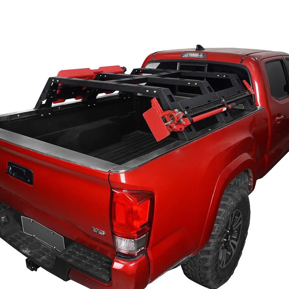 Steel Overland Bed Racks Truck Cargo Carrier For 2005-2024 Toyota ...