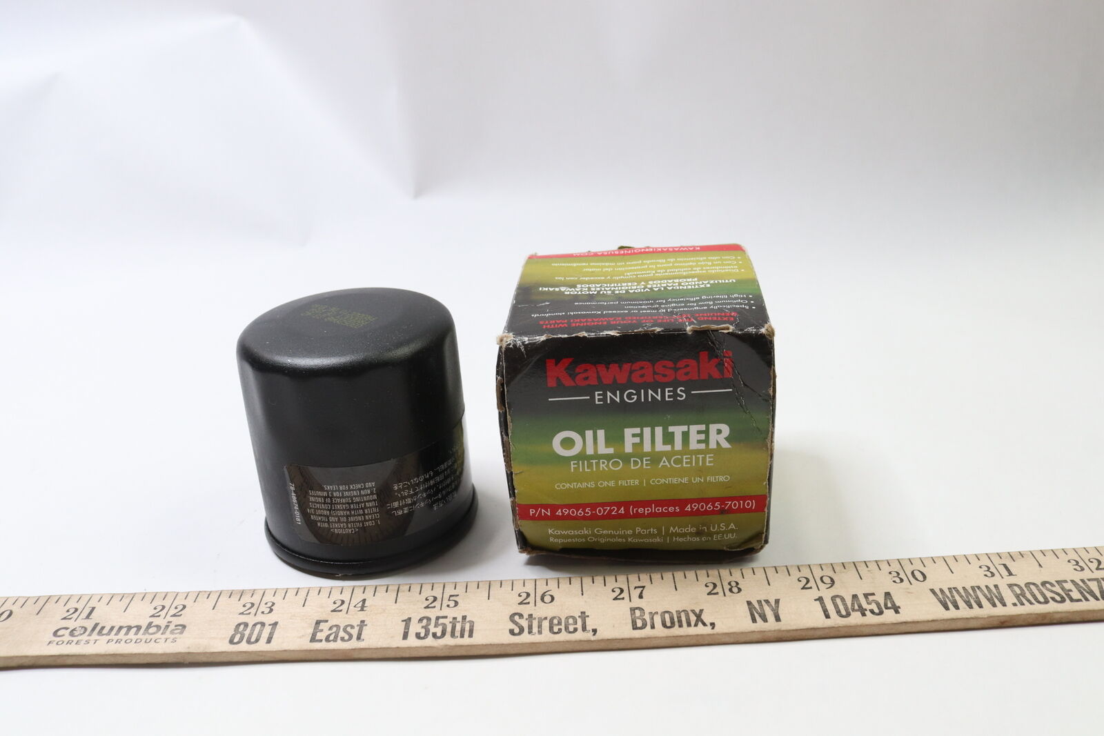 KAWASAKI 49065-0724 - Cross reference oil filters