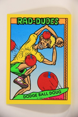 Rad-Dudes 1990 Trading Card #37 Dodge Ball Doug L012773 | eBay