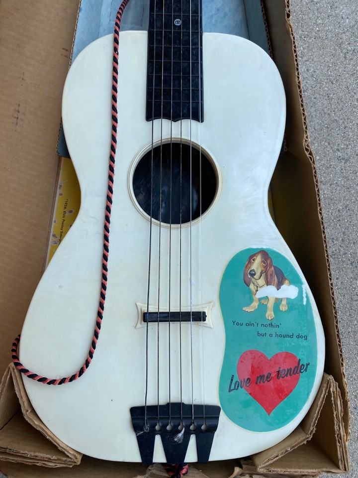 RARE 1956 ELVIS PRESLEY ENEMEE TOY GUITAR | eBay