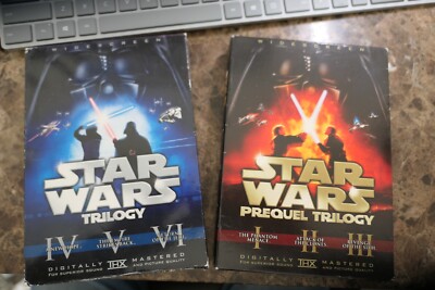 Star Wars Trilogy & Prequel Trilogy Limited Editions Blue & Red Set 12 ...