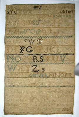 Samplers - Silk On Linen Sampler