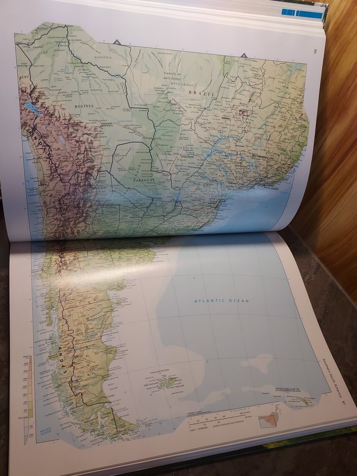 The World Book Atlas 2006 Rand McNally Planet Map Earth | eBay