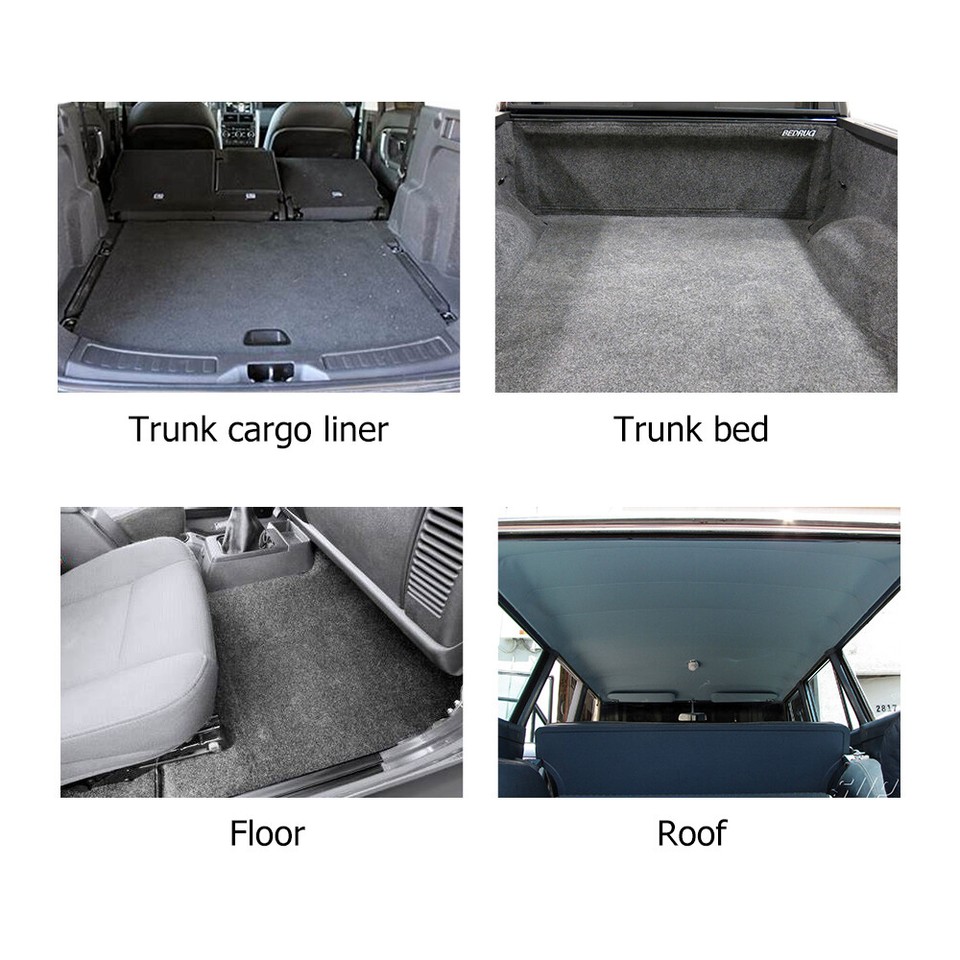 Sub-woofer Speaker Box Carpet Felt Fabric Auto Trunk Liner Upholstery ...