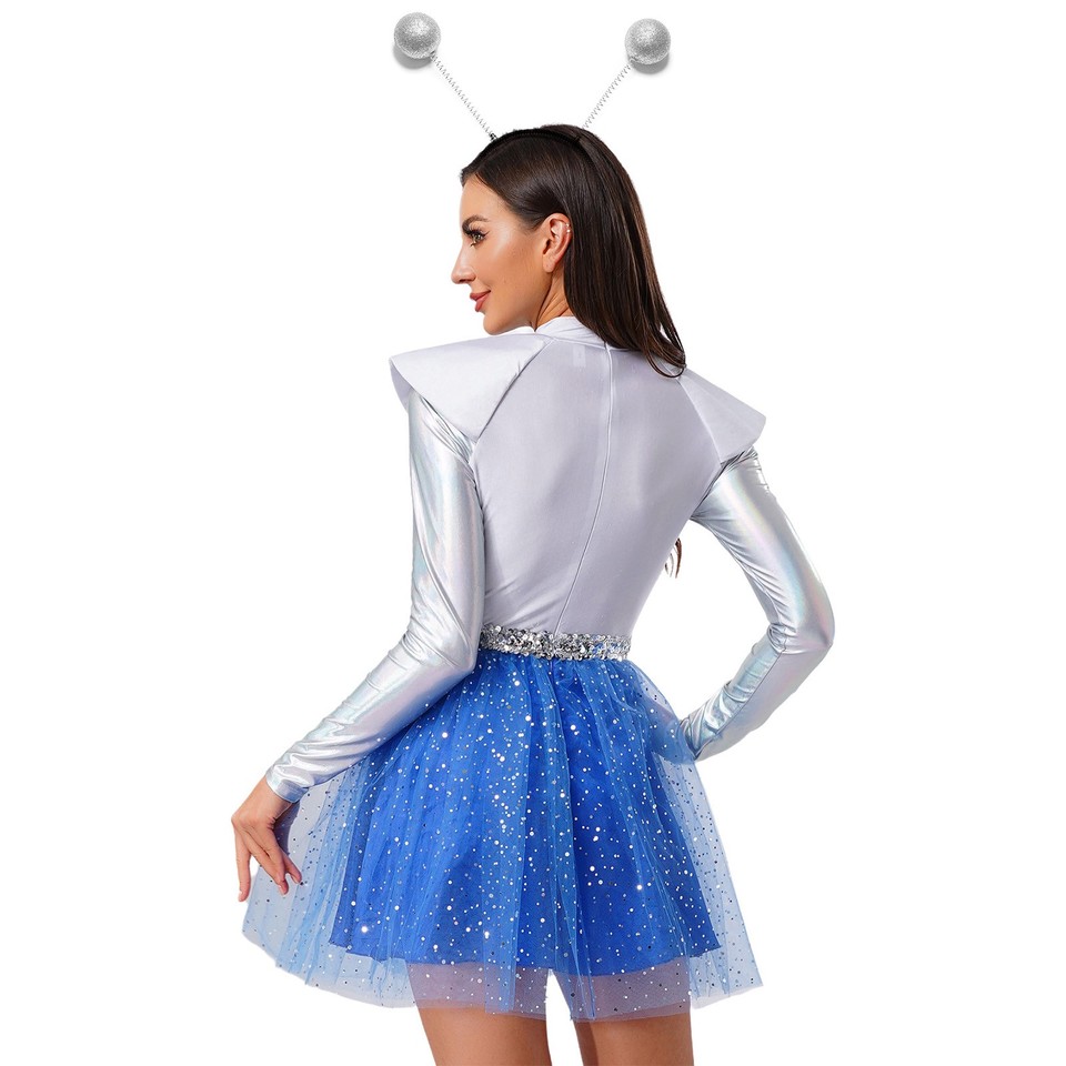 Women Set For Costume Clubwear Cosplay Tights Dress Wetlook Halloween ...