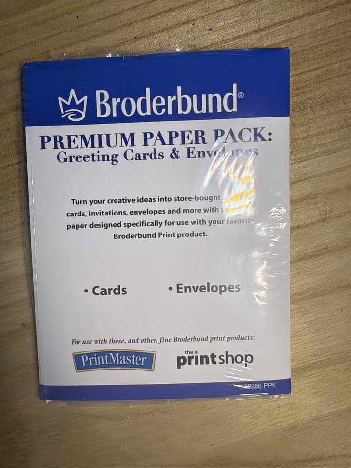 Broderbund - The Printshop Deluxe Suite Version 20- Windows PC NEW | eBay