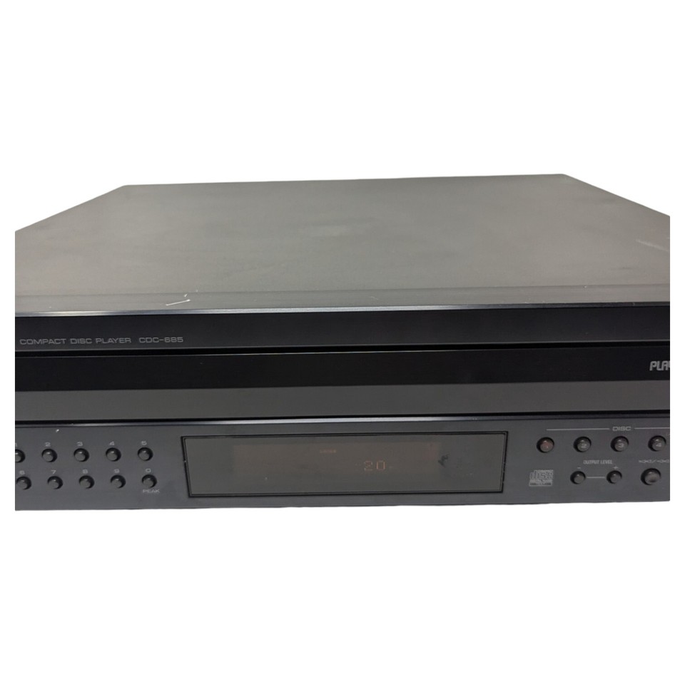 Yamaha CDC-685 Black 5-Disk CD Changer No Remote | eBay