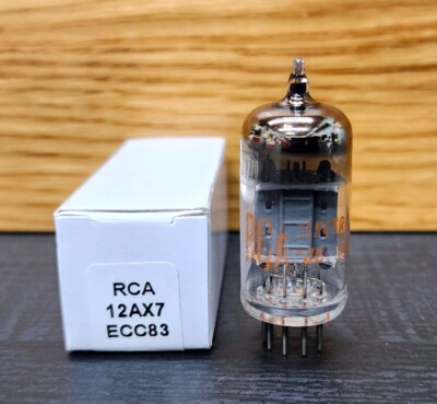1- RCA 12AX7A ECC83 12AX7 Vacuum Tube Tested O Getter | eBay