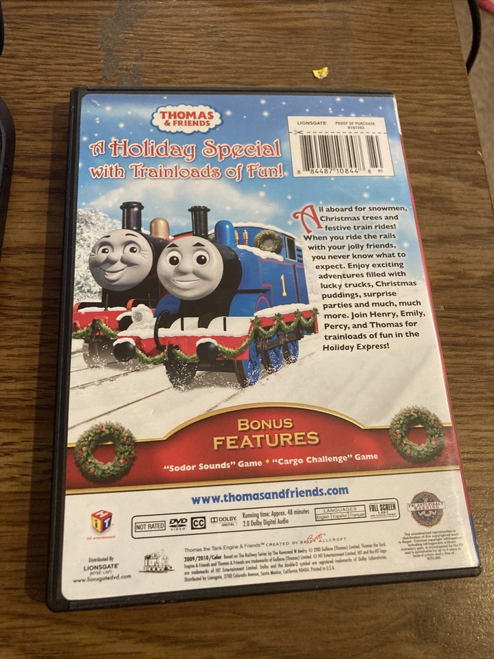 Thomas And Friends Holiday Express DVD Classic Story Time Collection ...