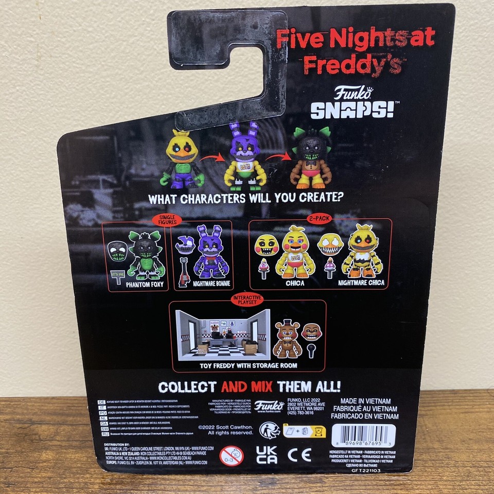 Funko Fnaf Snap: Five Nights at Freddy's - Phantom Foxy - Walmart ...