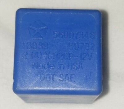 97-01 Dodge Ram 1500 2500 Van Turn Signal Flasher Relay TBB89 56007348 ...