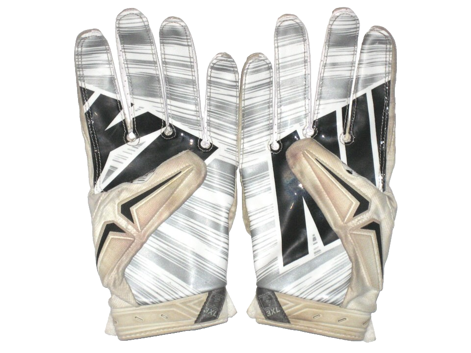 DEVON CAJUSTE STANFORD CARDINAL GAME WORN USED SIGNED NIKE SUPERBAD ...