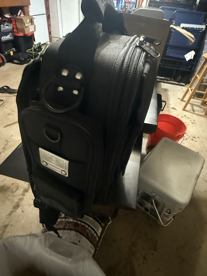 Veto Pro Pac MB5B BLACKOUT Meter Bag Base and Removable Backpack Straps ...