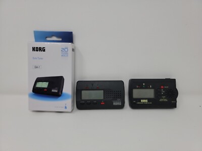 KORG Lot Of 3 Instrument/Guitar/Bass Tuners Chromatic | eBay