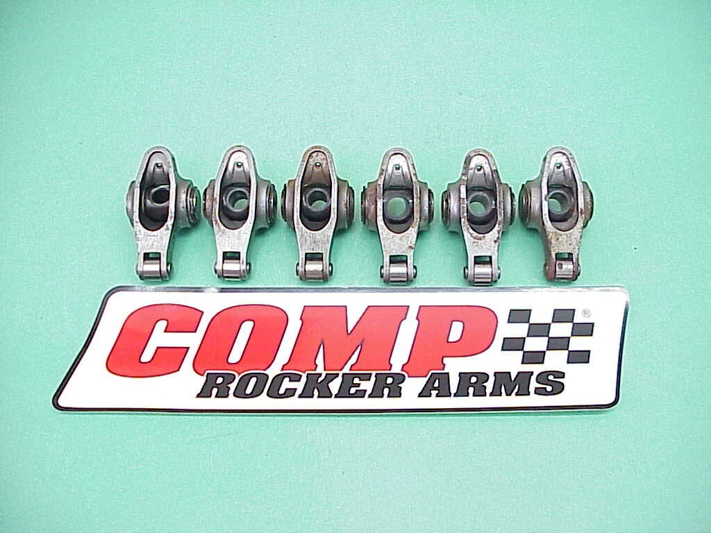 6 Comp Stainless Roller Rocker Arms BB Chevy 1.70 Ratio 7/16" Stud NHRA ...