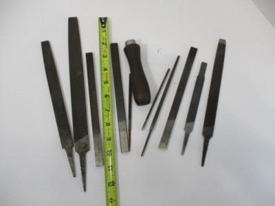 (10) Machinist & Jeweler Files, File, Toolmaker, Die Maker, Many USA ...