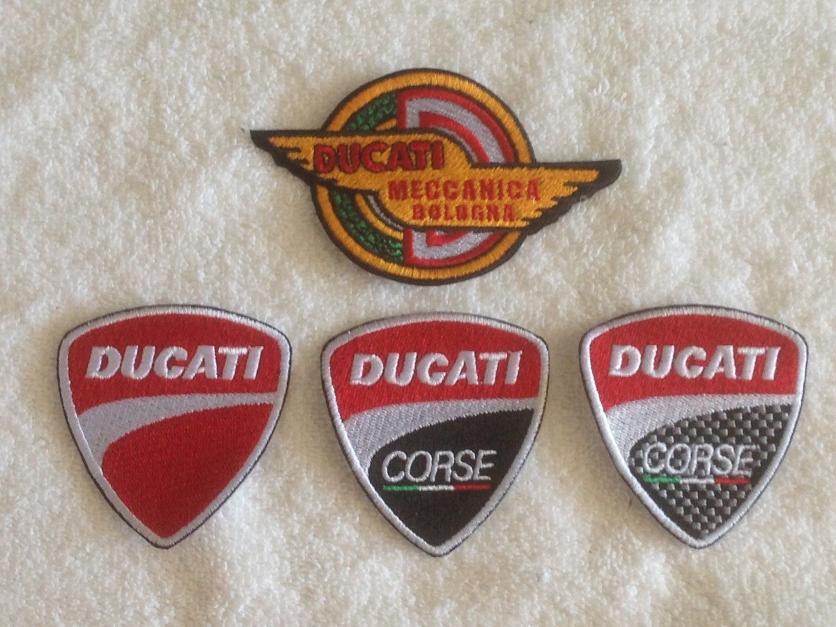 Ducati Biker Vest Patches