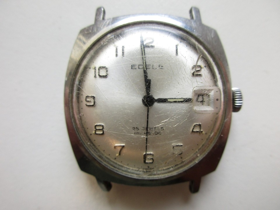 ETA cal. 2472 Swiss watch movement - Edele case - for parts | eBay