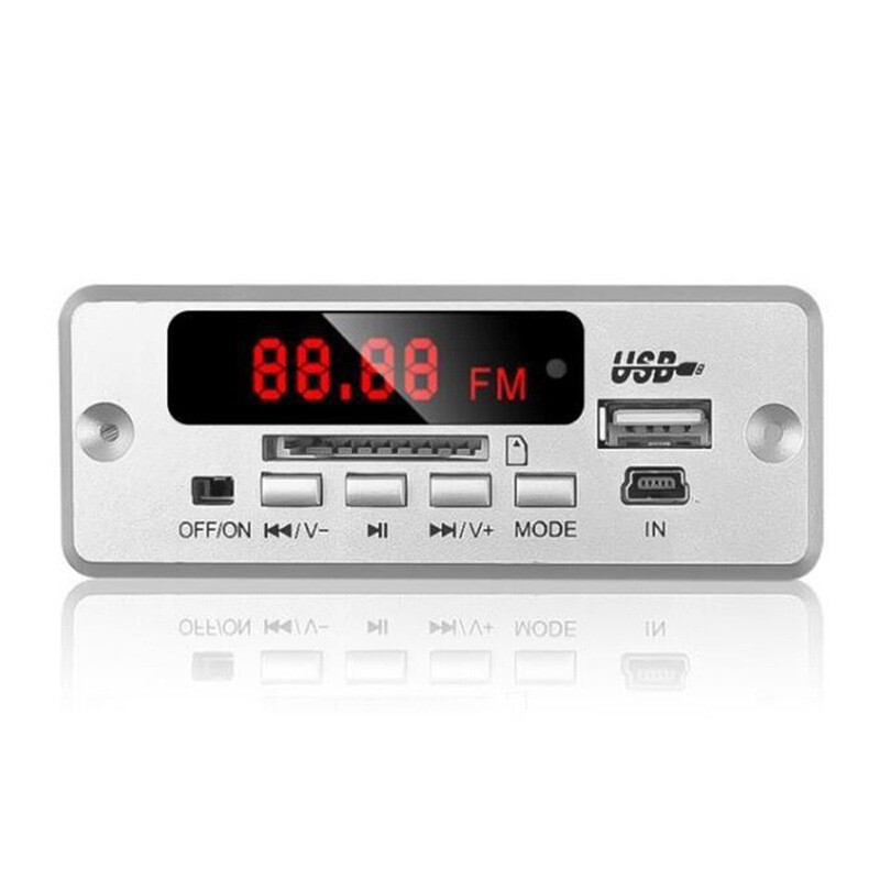 Durable MP3 Player Decoder Board 12V Bluetooth Car TF USB FM Radio ...