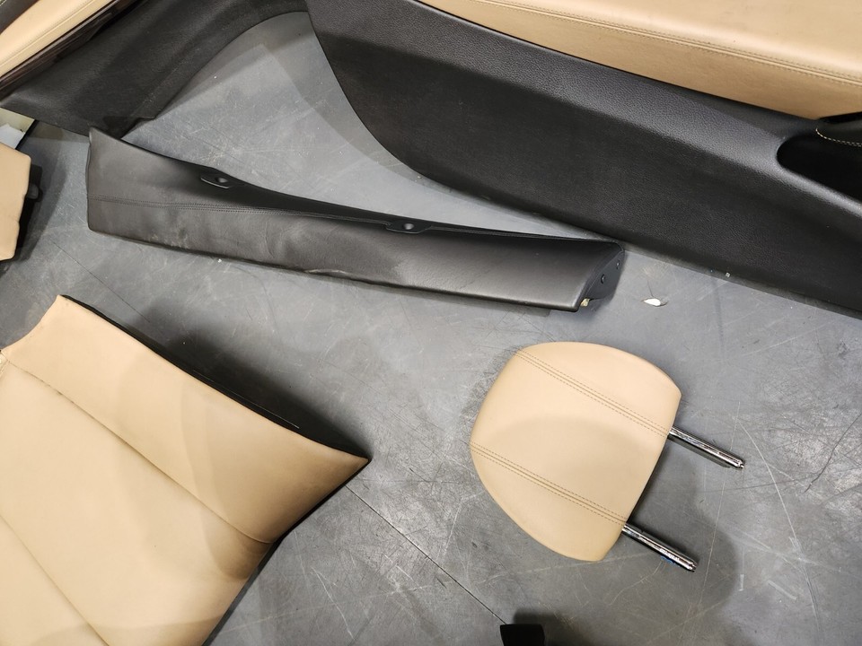 15-18 OEM BMW F83 M4 Convertible Full Leather Interior Heated Seats ...