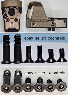 Leupold Deltapoint Pro mounting screws / DPP TORX Kit for GLOCK MOS ...