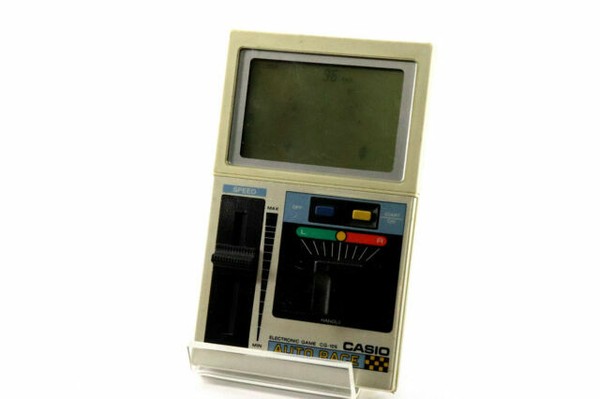 80s Retro Casio LCD Handheld Game Auto Race Cg-105 MIJ 1982 Great for ...