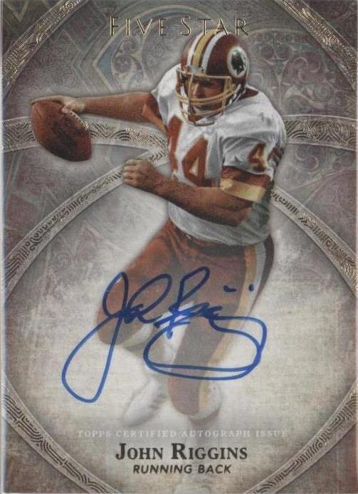 2014 Topps Five Star - Autographs John Riggins #FSA-JR (AU) for sale ...