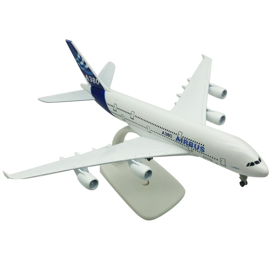 High Simulation 1：400 20cm Aircraft A380 Alloy Plane Model Plane ...