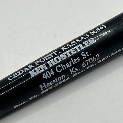 VTG Ballpoint Pen Ken Hostetler Hesston KS Western Associates Cedar ...