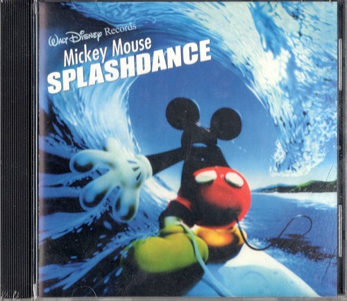 NEW Mickey Mouse 1980s Splashdance CD 1995 Walt Disney Records RARE OOP ...