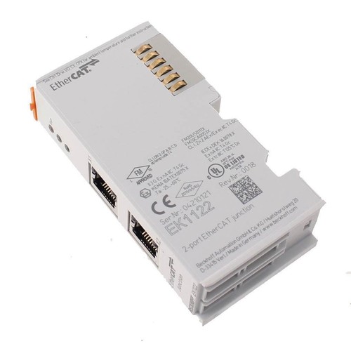 Brand New Beckhoff EK1122 In Box 2 Port Ethercat Junction Module Fast ...
