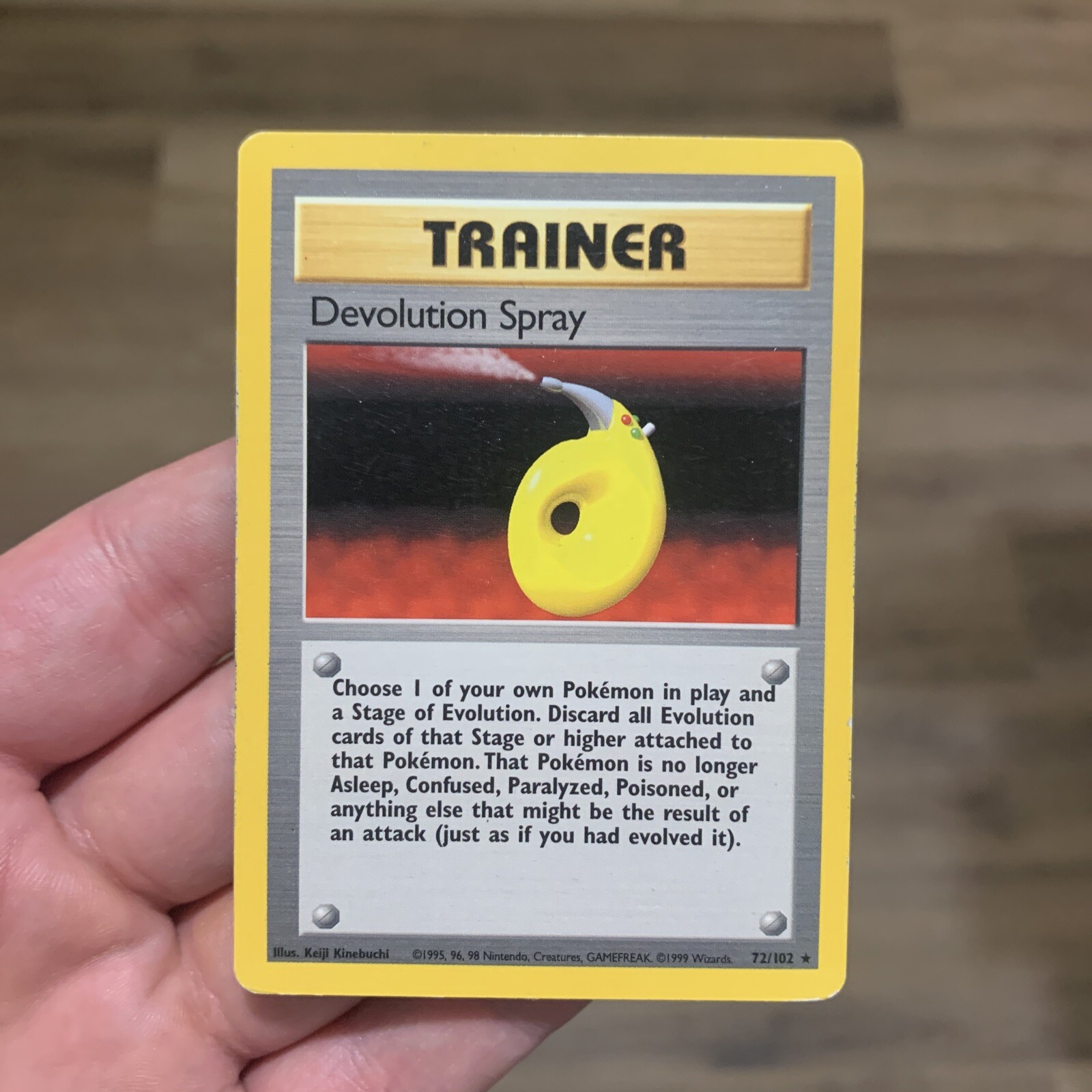 Pokémon TCG Devolution Spray Base Set 72/102 Regular Unlimited Rare | eBay