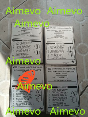 1PC Stanford Research PRS10 Rubidium Frequency Standard SRS | eBay