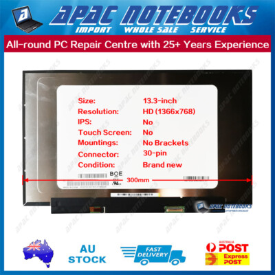 13.3" HD LED Screen for B133XTN03.0 B133XTN03.2 B133XTN03.3 No Bracket ...