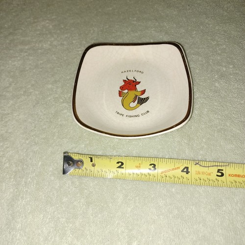 Vintage Wade England Hazel Ford TripeFishing Club Porcelain Ashtray? | eBay