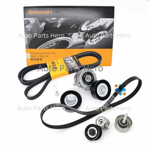OEM Belt Drive Kit 6PCS for Audi A6 A7 A8 Q5 Q7 VW Touareg Porsche 3.0T ...
