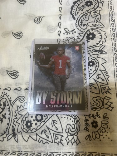 2024 Panini Absolute Xavier Worthy By Storm #BS-XWY Rookie RC | eBay