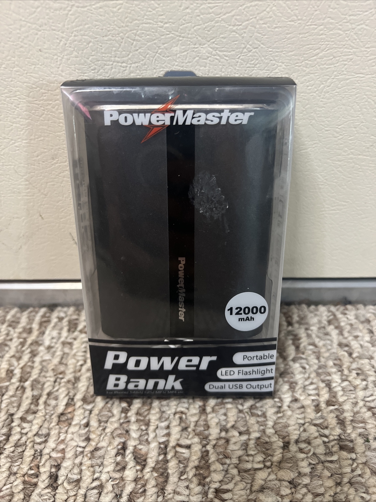 Powermaster Power Bank 12000mah LED Flashlight Dual USB Charger | eBay