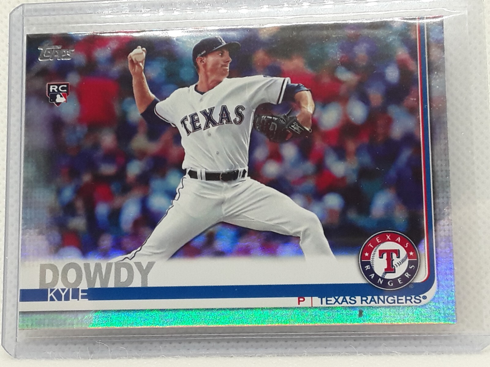 Kyle Dowdy 2019 Topps Update Baseball RAINBOW FOIL #US229 Texas Rangers ...
