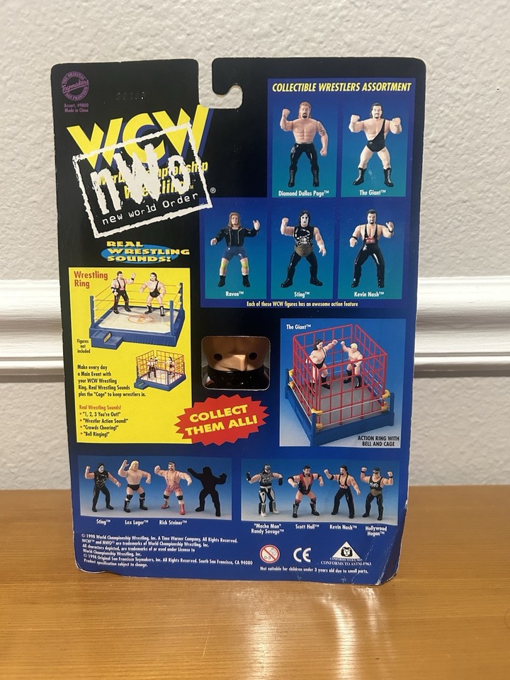 WCW WWF Marcus Buff Bagwell NWO Atomic Elbow Action Figure 1998 | eBay
