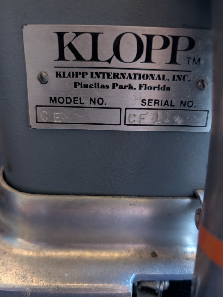 Klopp Coin Counter, Electric, Model CE, | eBay