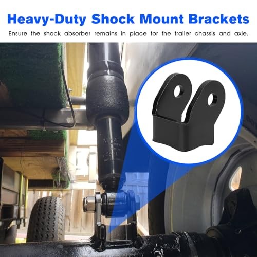 Weld On Shock Mount Heavy Duty Shock Mount Bracket Kit for Trailer Axle ...