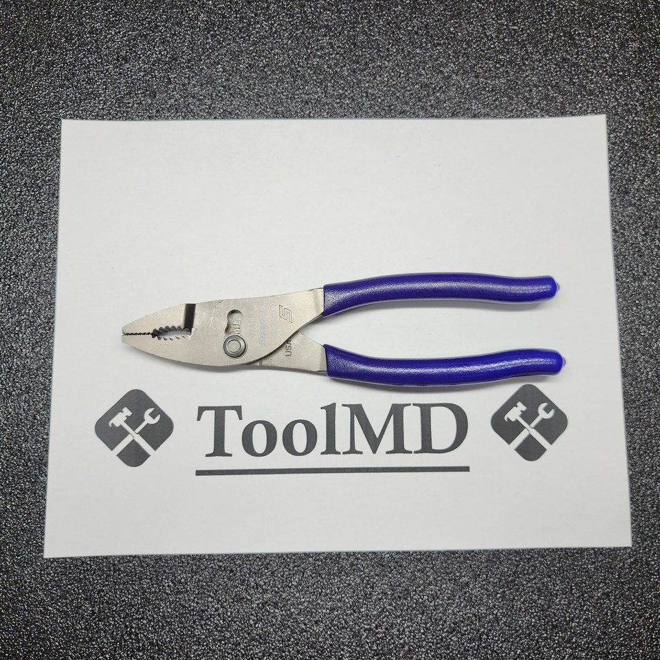 Snap-on Tools USA NOS RARE DARK PURPLE 8" Combination Slip-Joint Pliers ...