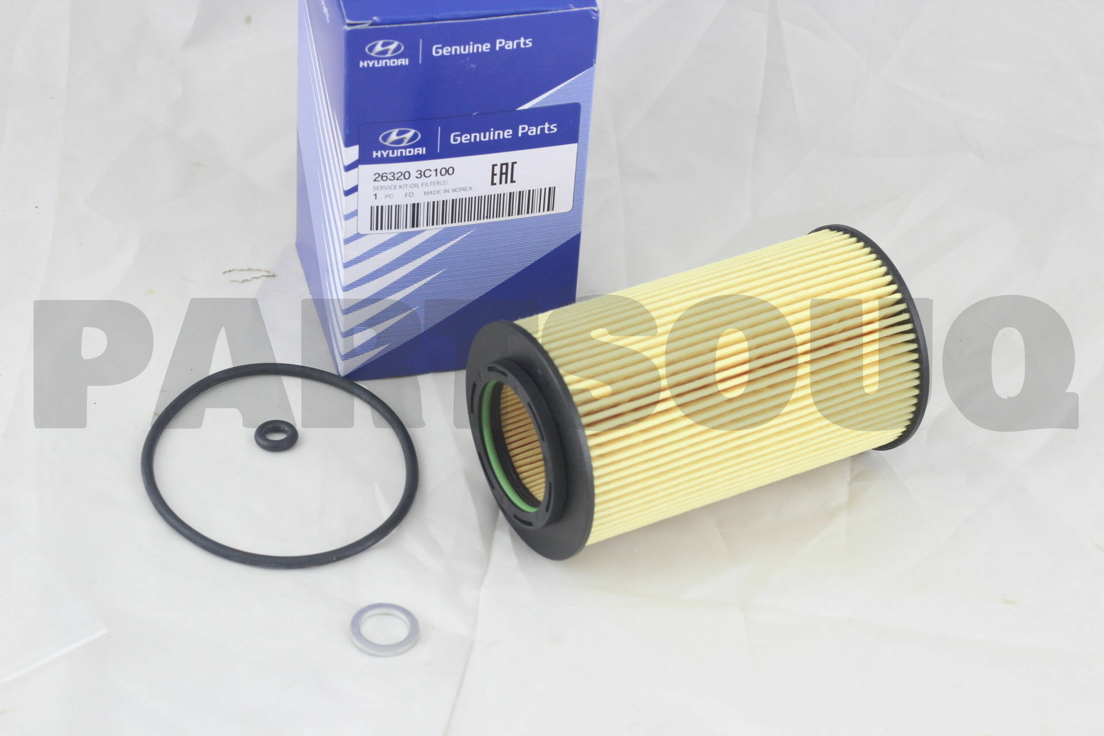 263203C100 Genuine Hyundai / KIA SERVICE KIT-OIL FILTER | eBay