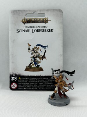 Scinari Loreseeker—Lumineth Realm Lords Warhammer AoS ASSEMBLED/PARTIAL ...