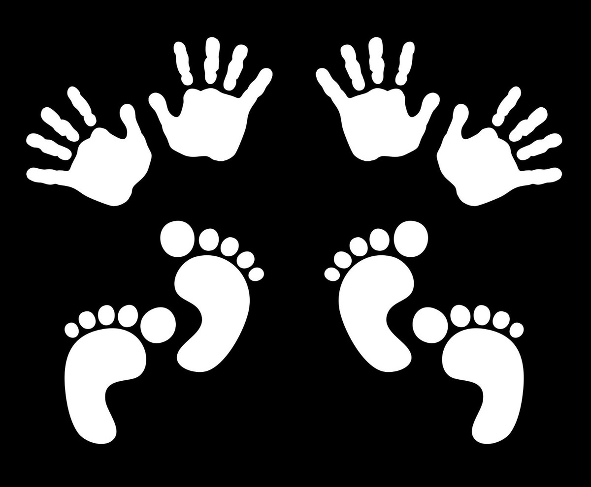 Baby Footsteps Vector