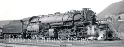 Reading Railroad Photo 1819 Steam Locomotive Train Articulated PRR | eBay