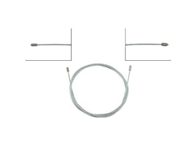 For 1967-1970 Chevrolet Impala Parking Brake Cable Intermediate Dorman ...