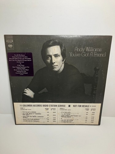 You've Got A Friend by Andy Williams Viny NFR Promo Edition COLUMBIA ...